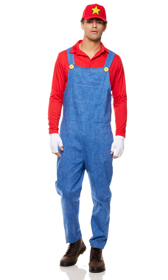 Power Up 5-Piece Men's Video Game Character Costume – Forplay Catalog